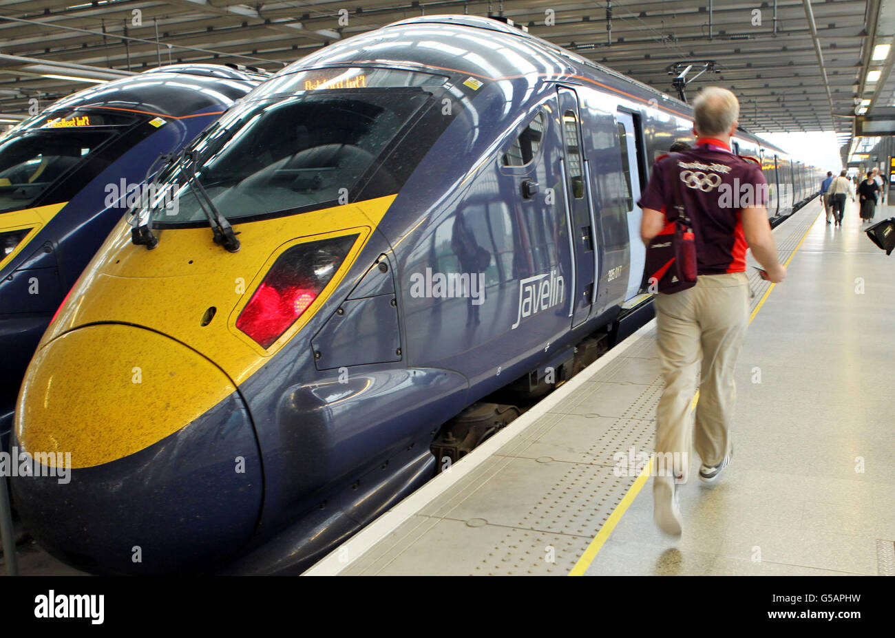 Javelin Train St Pancras To Olympic Park at Kathleen Reuter blog