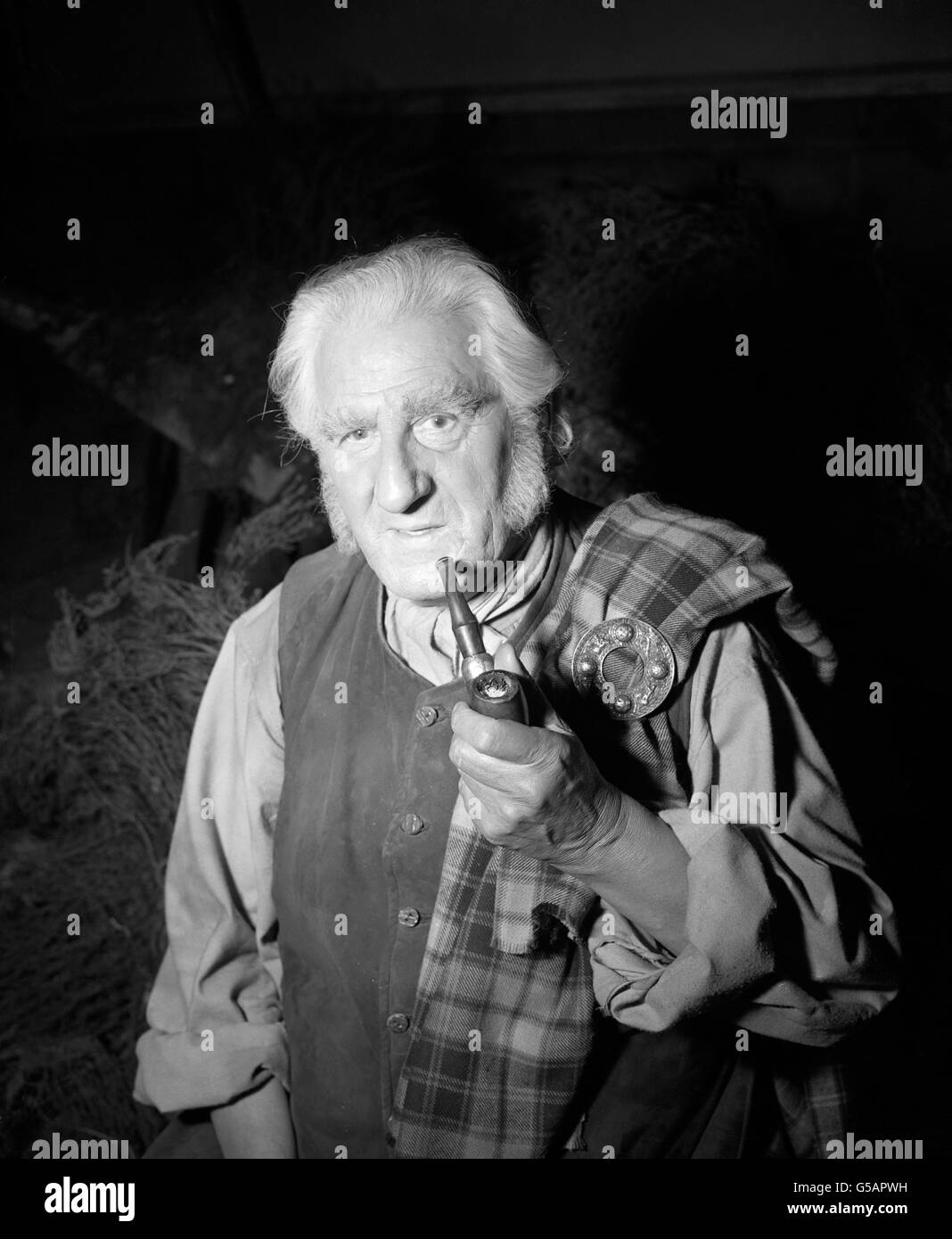 Celebrating his 55th year in showbusiness is 75-year-old Finlay Currie ...