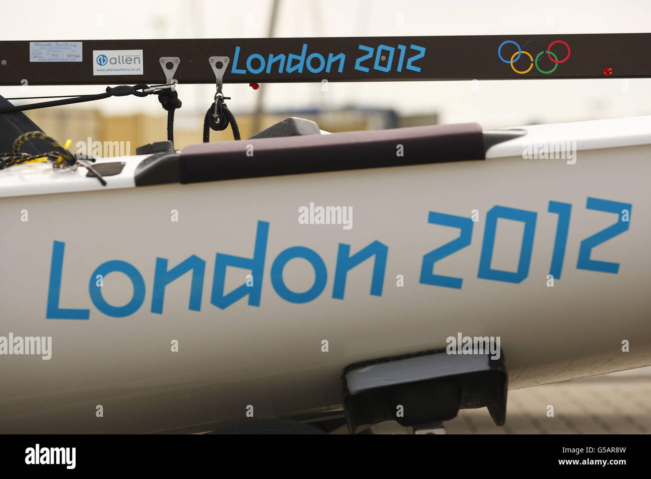 Olympics olympics olympic logo olympic rings general view hi-res stock ...