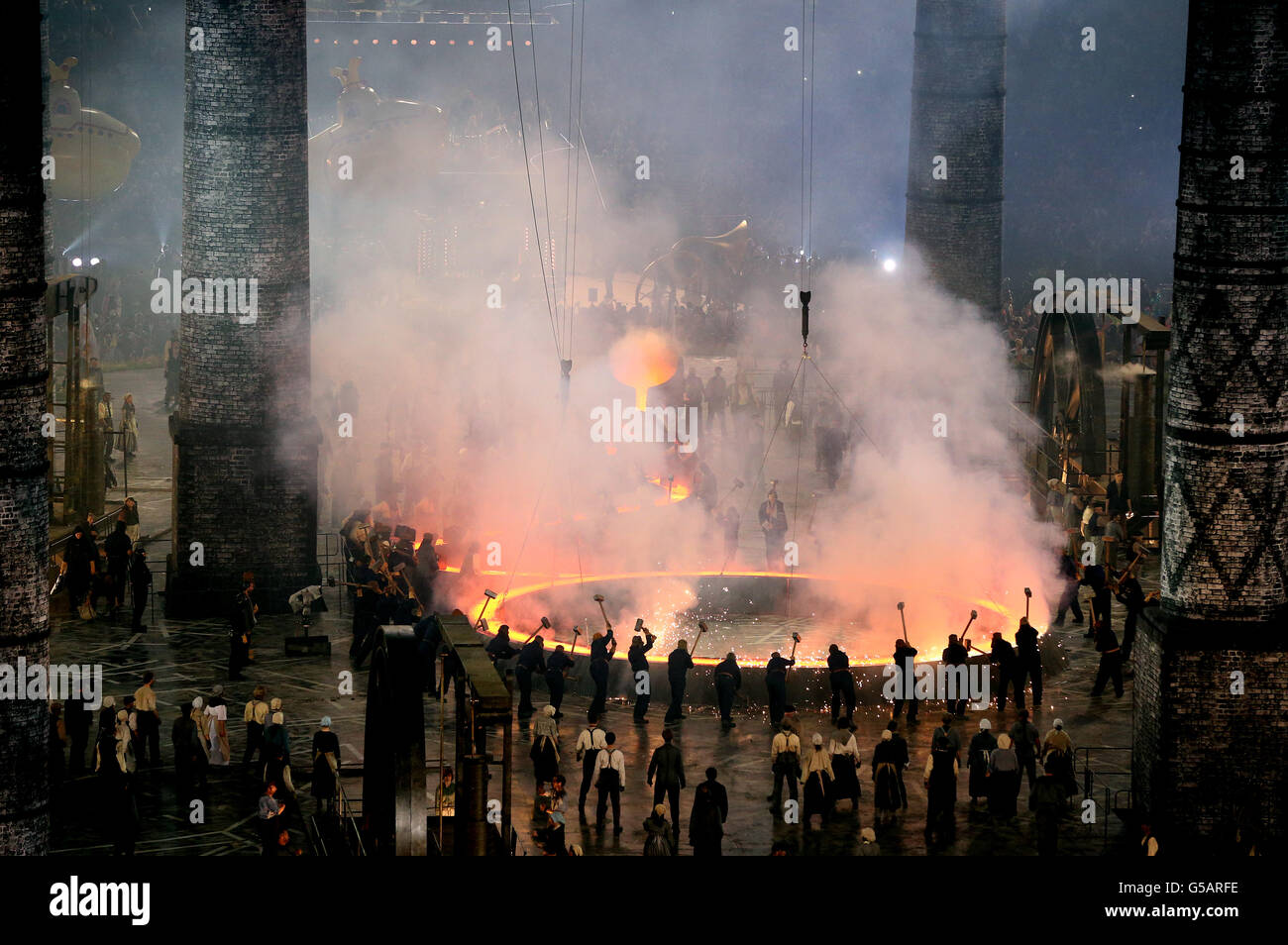 London Olympic Games - Day 0 Stock Photo - Alamy