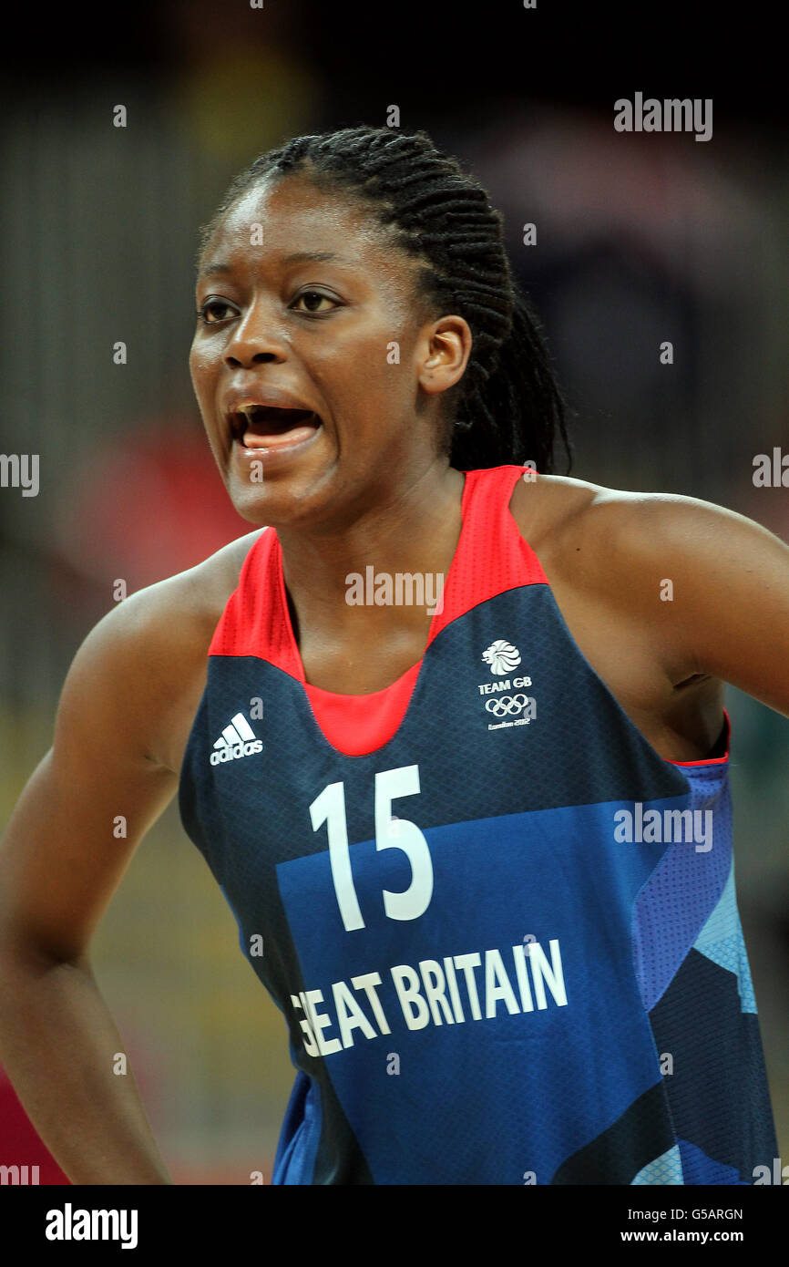 London Olympic Games - Day 1. Great Britain's Temi Fagbenle in action ...
