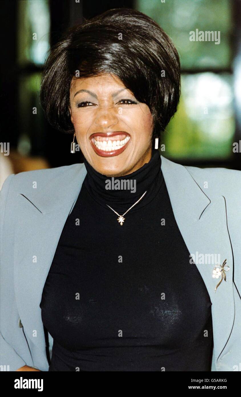 Singer Shelia Ferguson from the group The Three Degrees, at the CRE ...