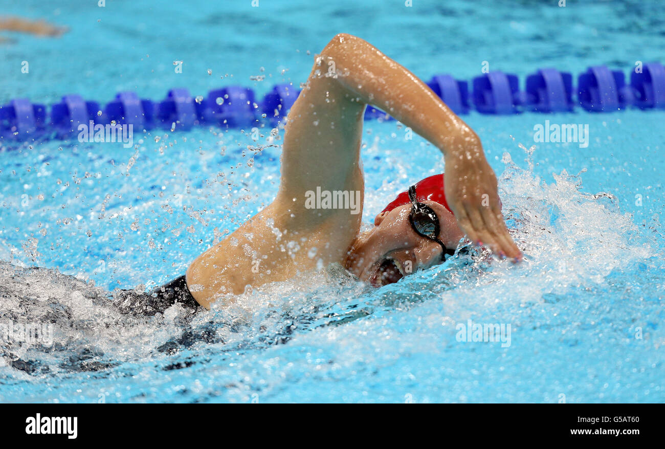 Great Britains Rebecca Adlington In 400m Freestyle In Aquatic Centre Hi