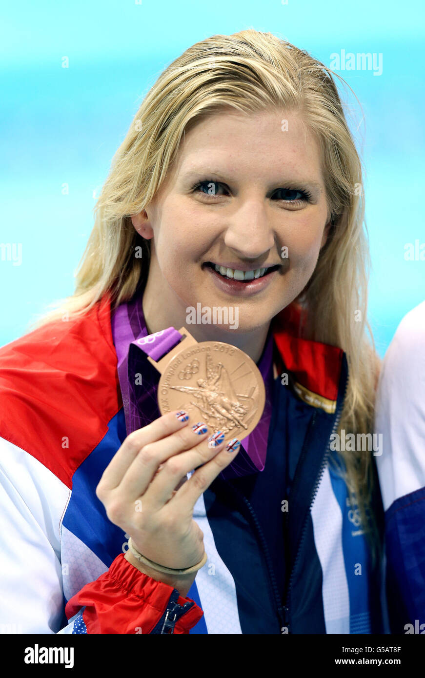 Great Britains Rebecca Adlington In 400m Freestyle In Aquatic Centre Hi