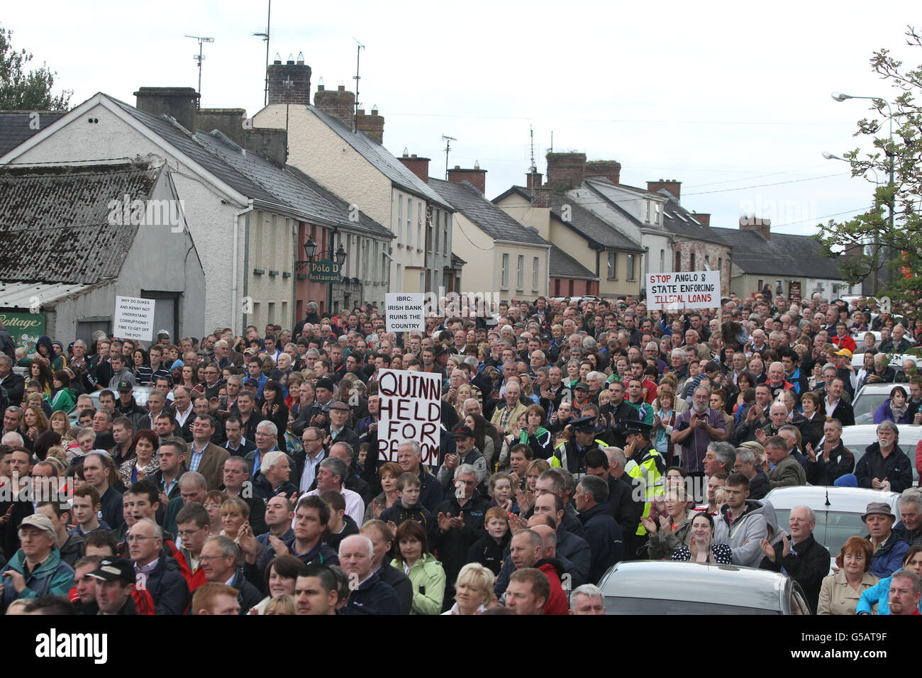 Thousands of people attend a rally in support of Sean Quinn and his ...