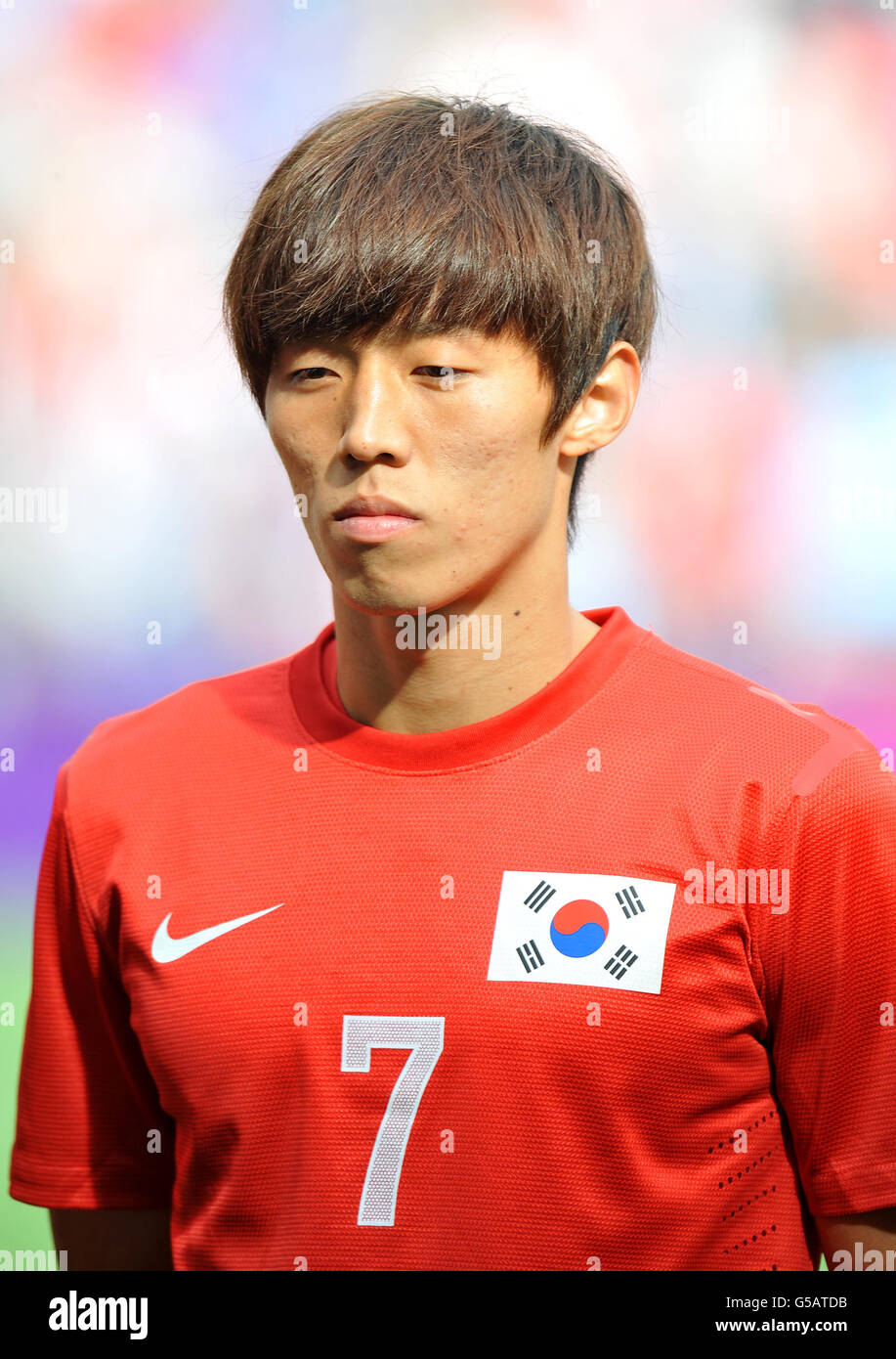 London Olympic Games - Day 2. Korea's Bokyung Kim Stock Photo - Alamy