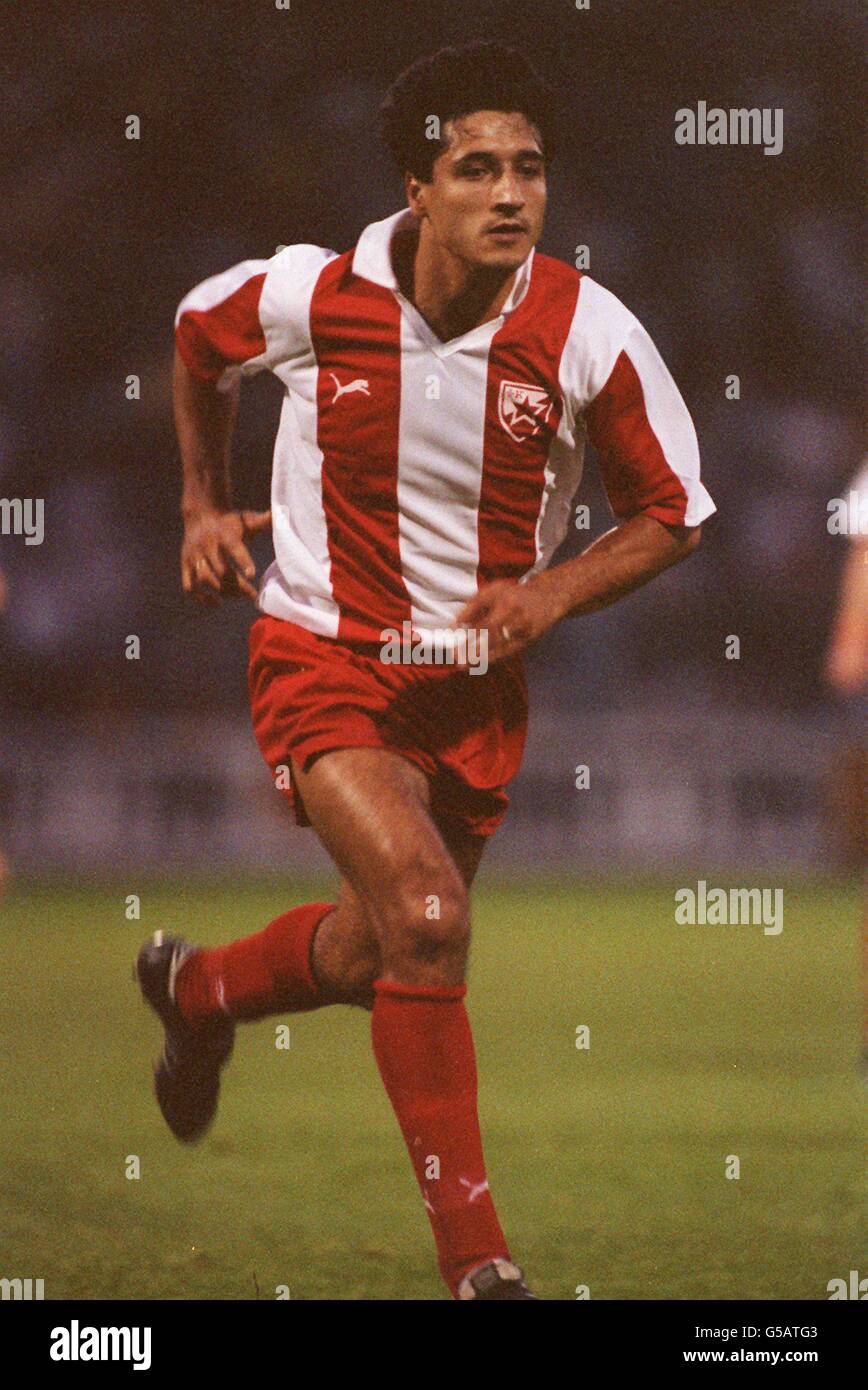 European Soccer - Red Star Belgrade. Darko Pancev, Red Star Belgrade ...