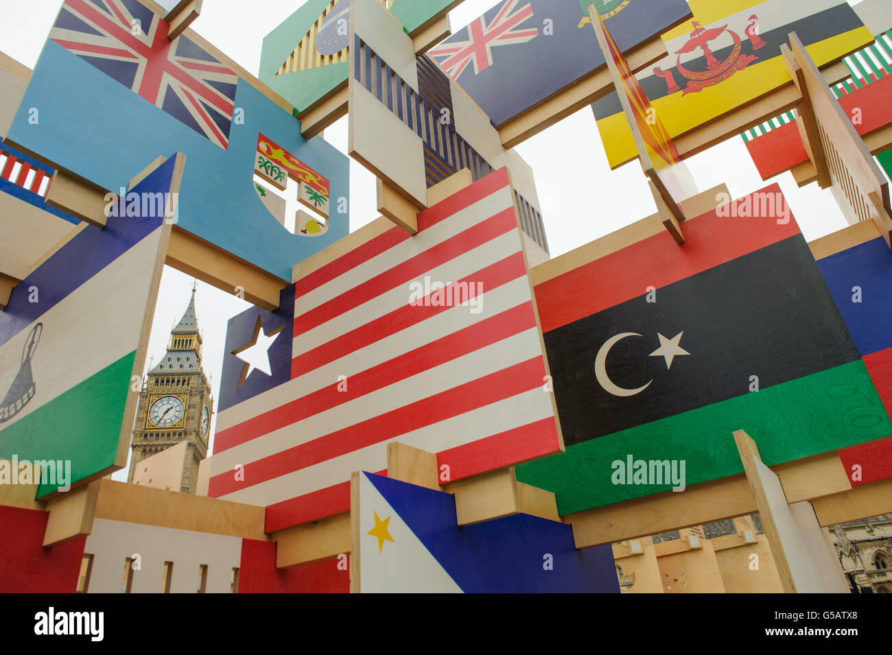 Olympics flags hi-res stock photography and images - Alamy