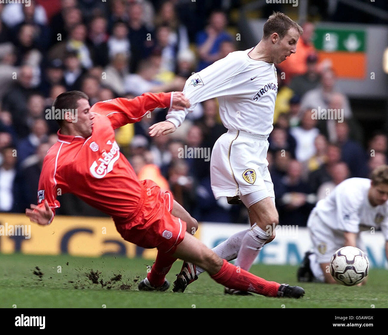 Liverpool v Leeds Carragher Stock Photo - Alamy
