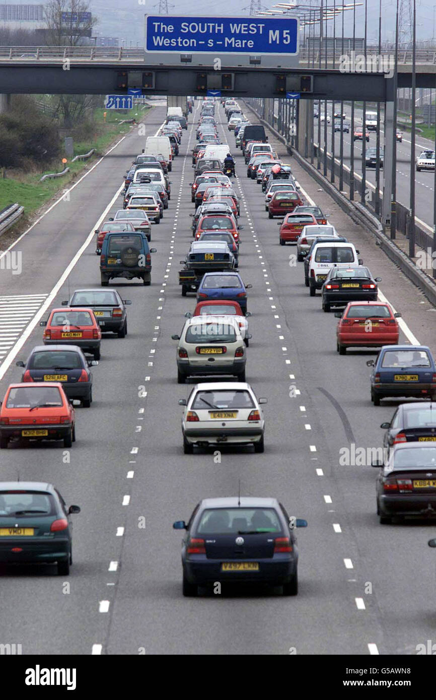 Heavy traffic Tourism Stock Photo - Alamy
