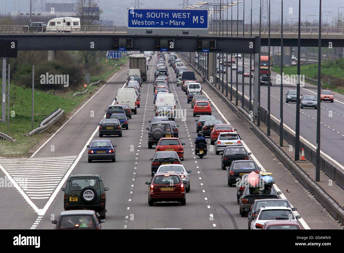 Heavy traffic Tourism Stock Photo - Alamy