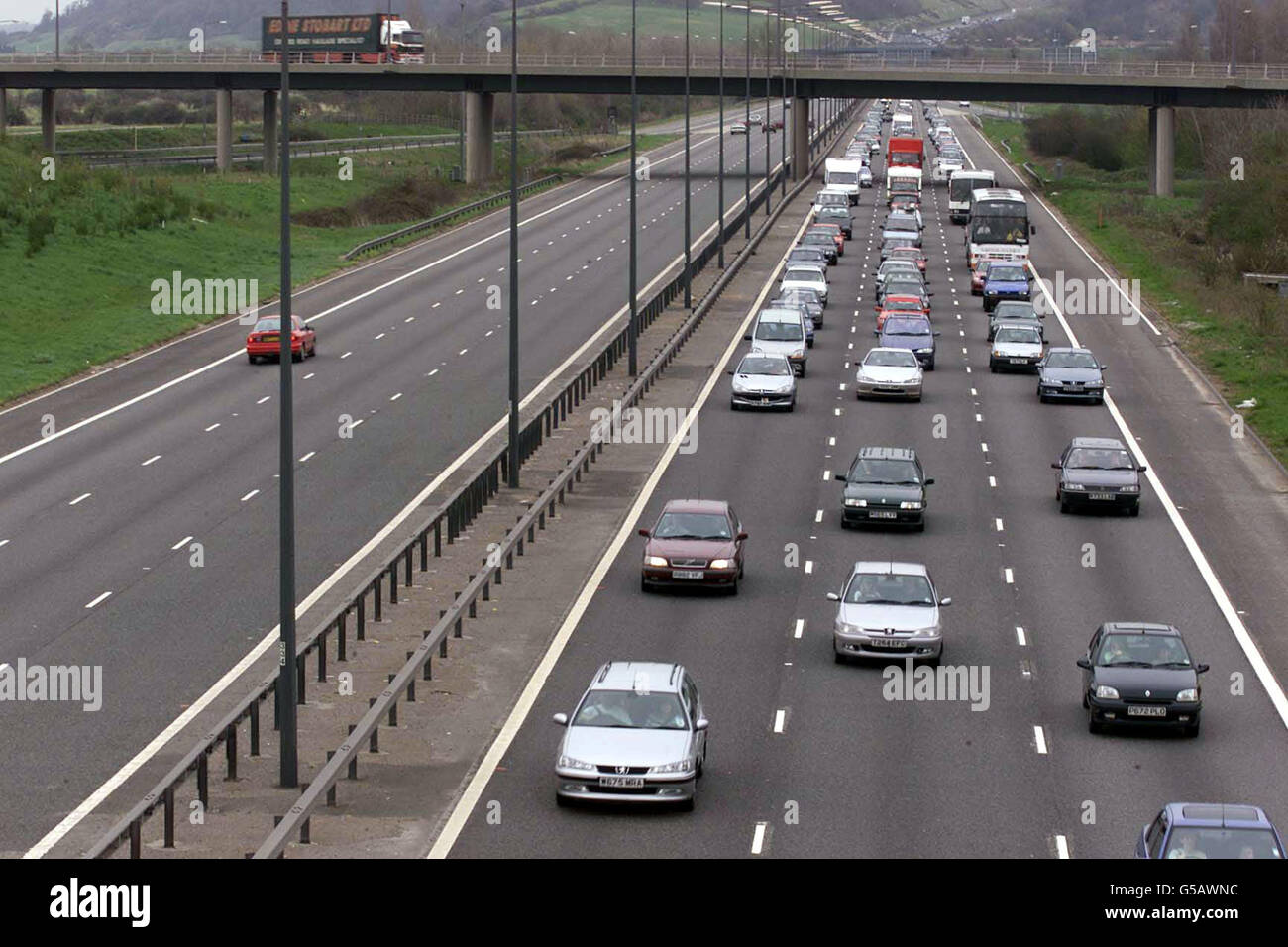Heavy traffic Tourism Stock Photo - Alamy