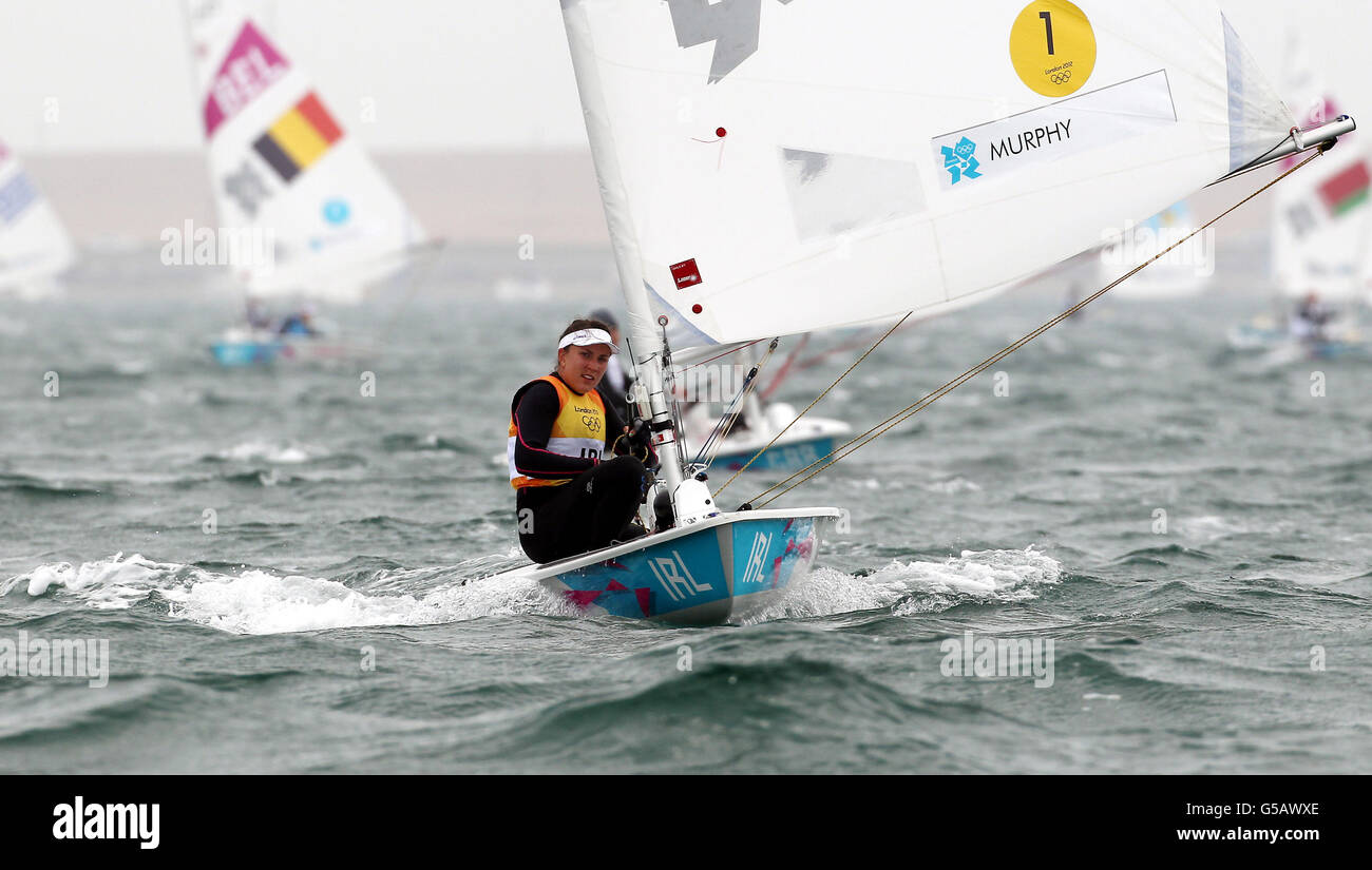 Ireland's Annalise Murphy in action during the Laser Radial class at ...