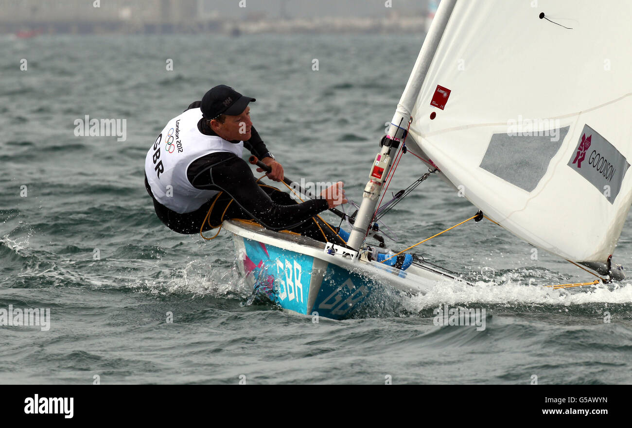 London Olympic Games - Day 4. Great Britain's Paul Goodison during the ...