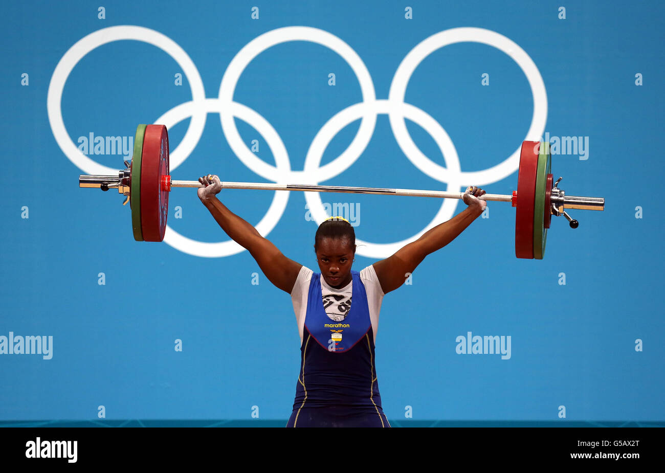 London Olympic Games - Day 5. Ecuador's Rosa Tenorio Silva competes in ...