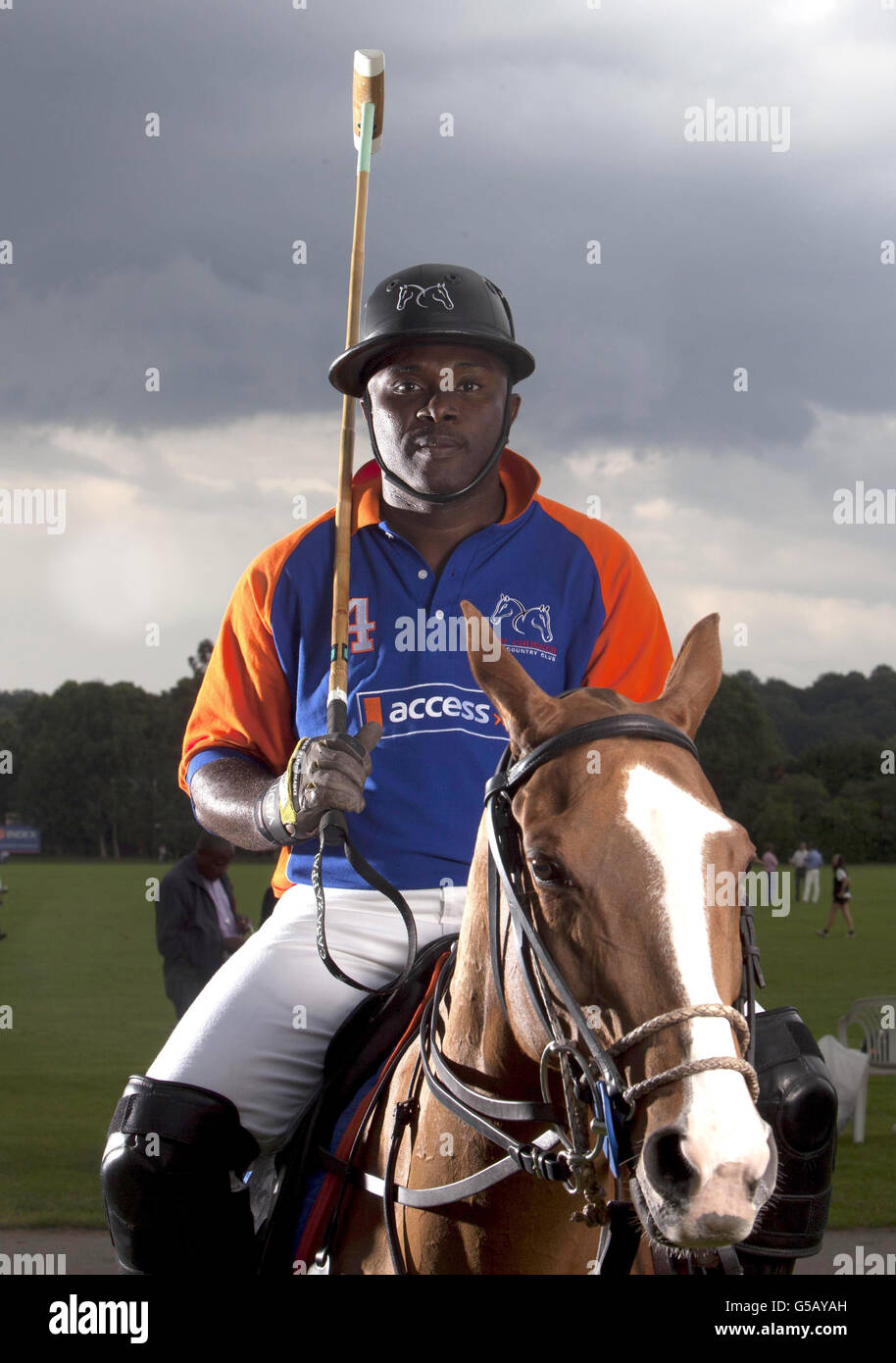 Adamu Atta, founder of Fifth Chukker at the 5th Chukka Access Bank Polo ...