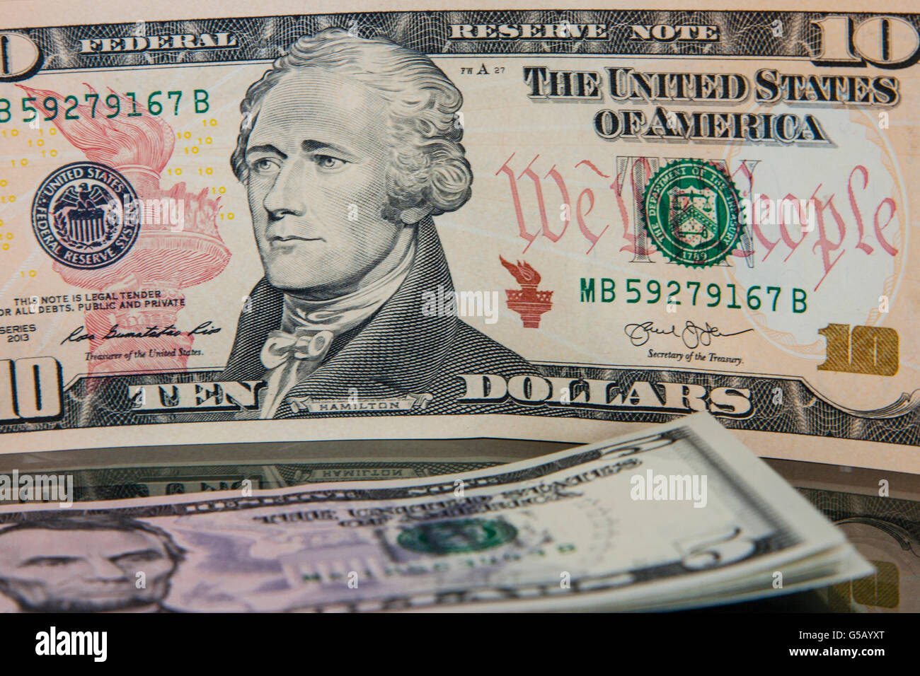 Us banknotes hi-res stock photography and images - Alamy