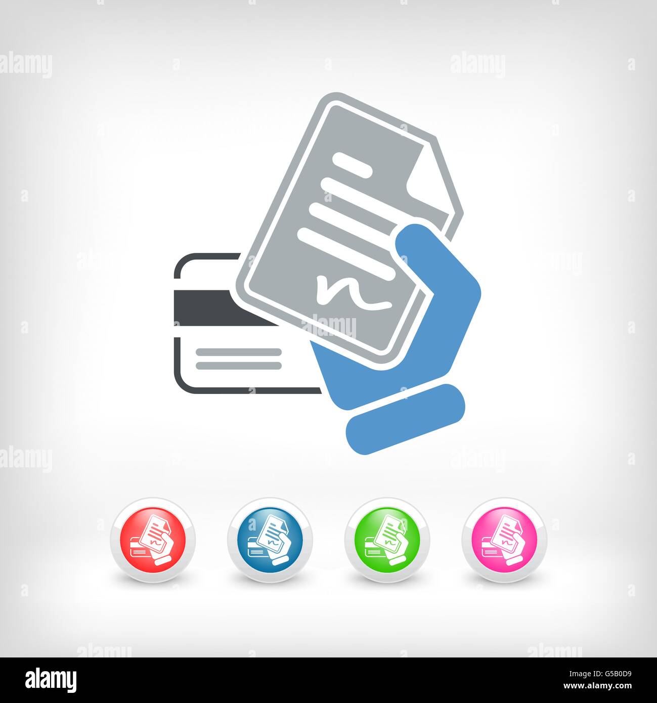 Bank current account Stock Vector Images - Alamy