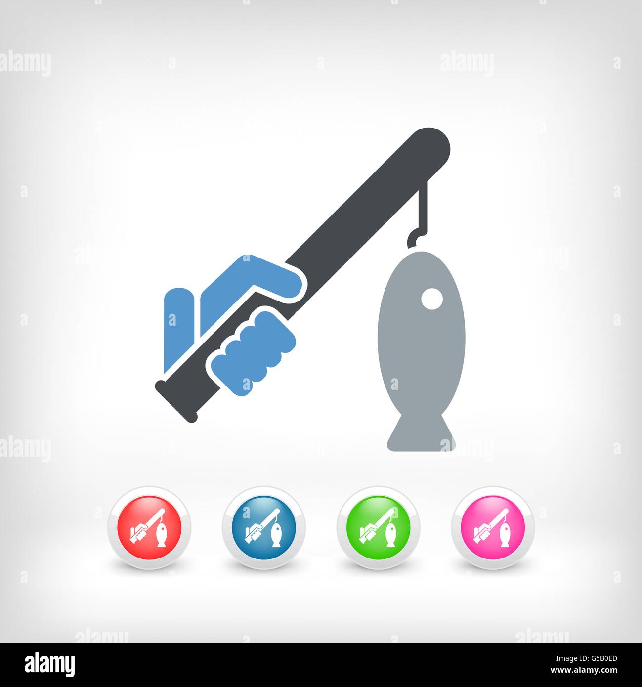 Hacker fish Stock Vector Images - Alamy