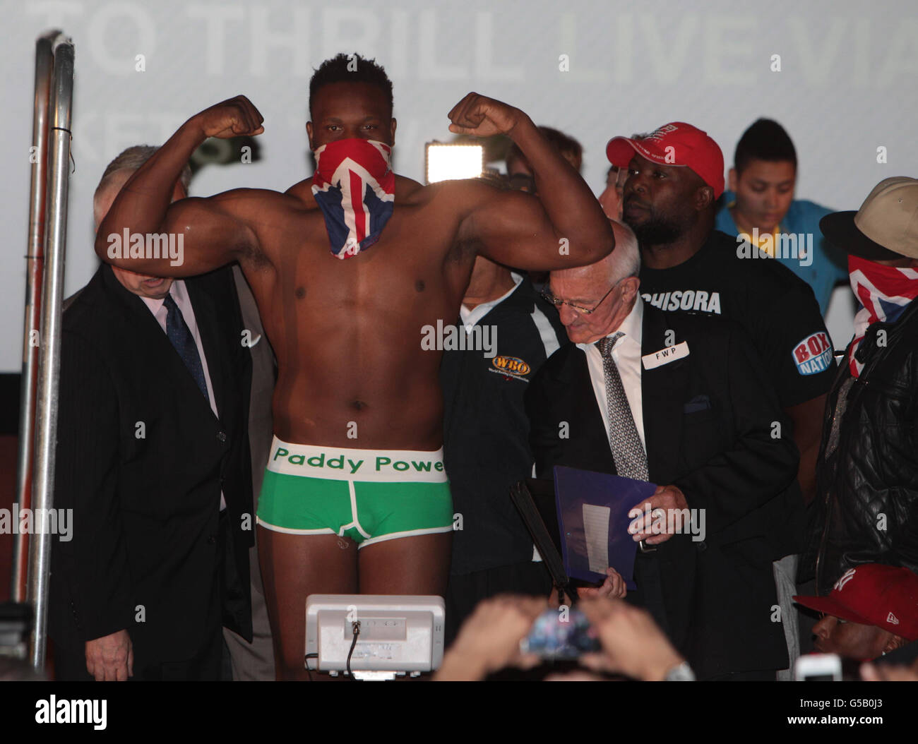 David haye david haye v dereck chisora hi-res stock photography and ...