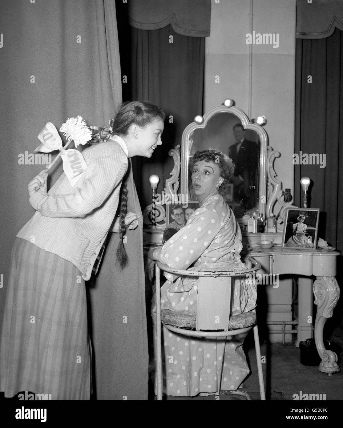 Theatre backstage london Black and White Stock Photos & Images - Alamy