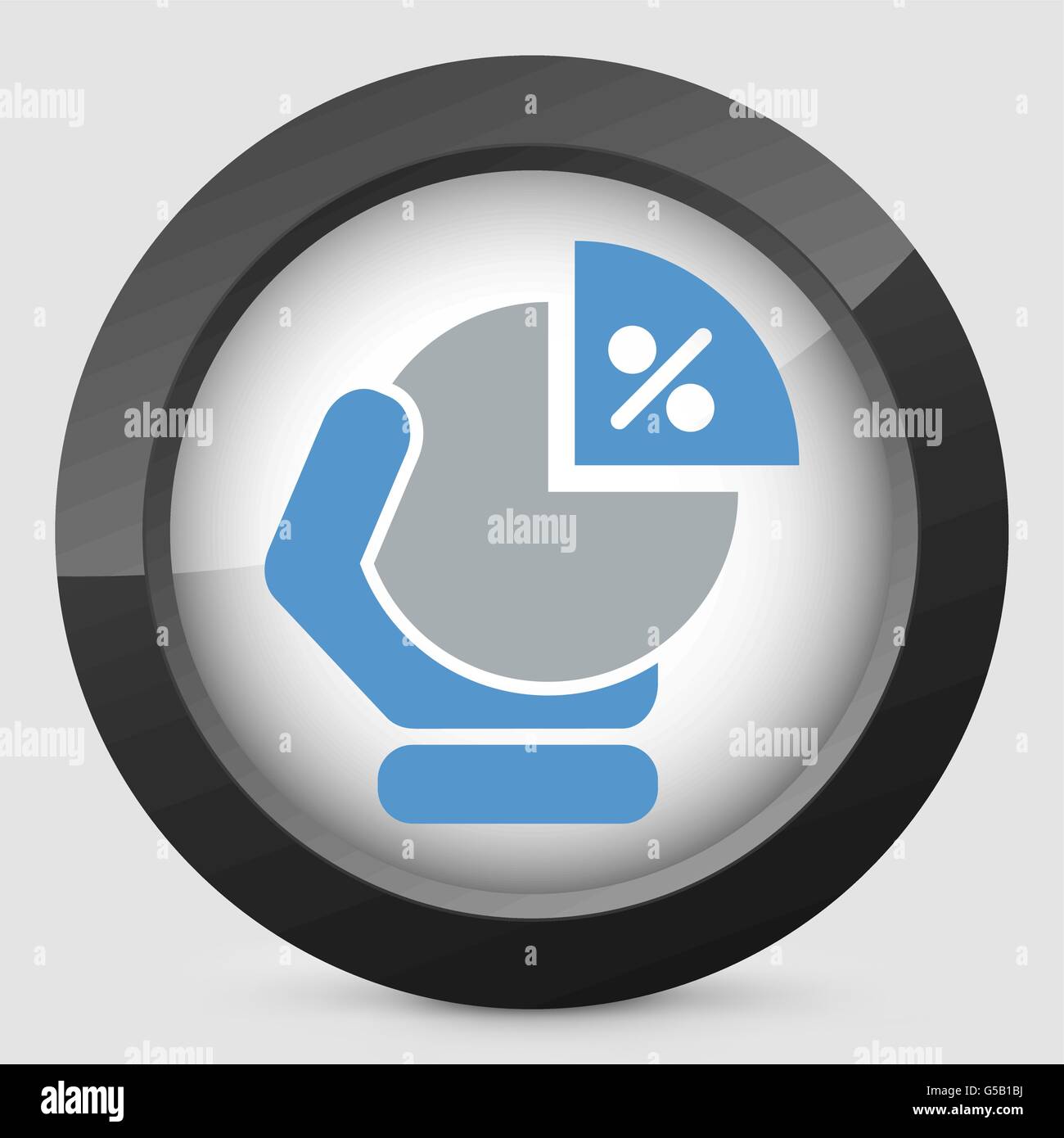 Portion chart icon Stock Vector Image & Art - Alamy