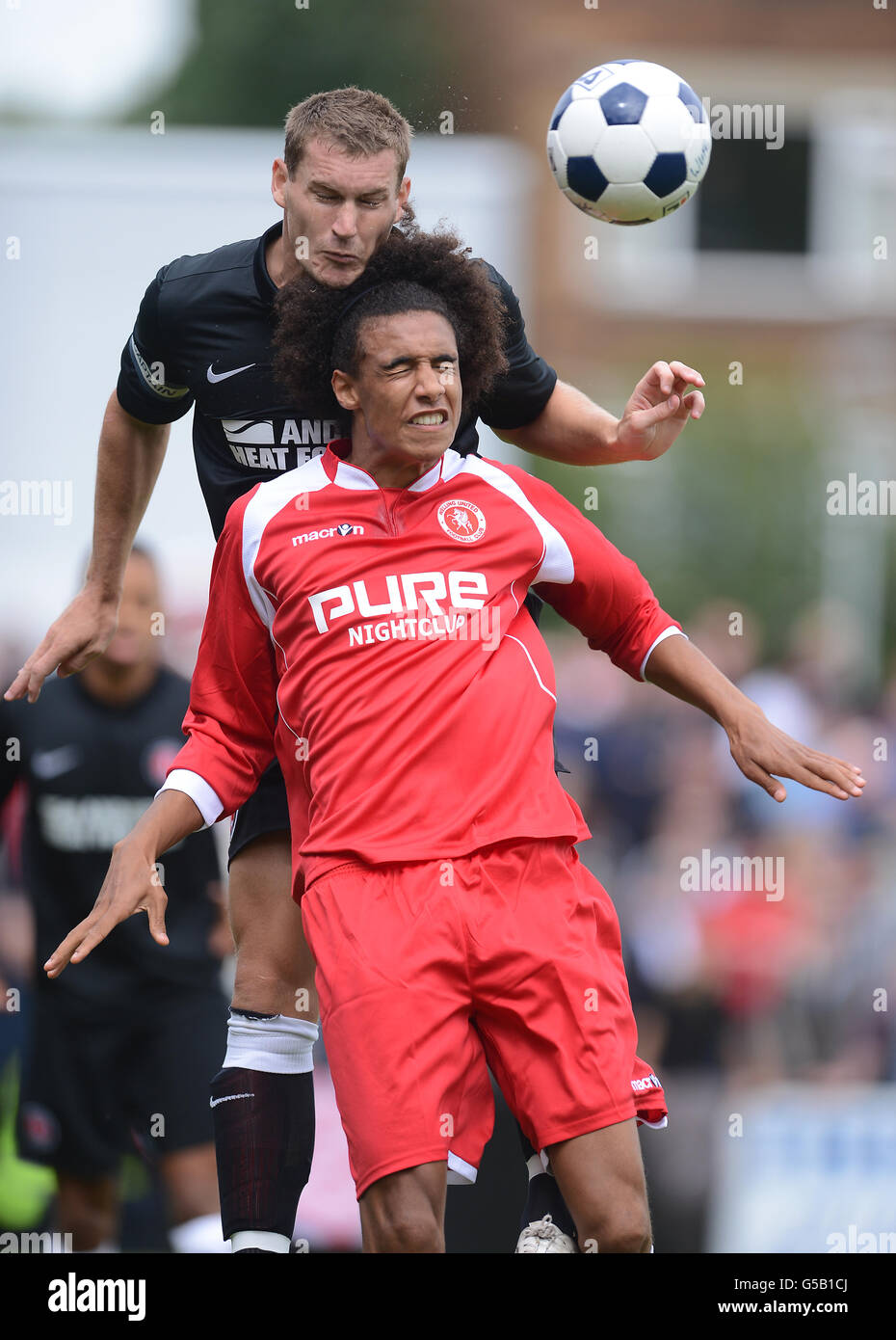 Soccer pre friendly welling united hi-res stock photography and images ...