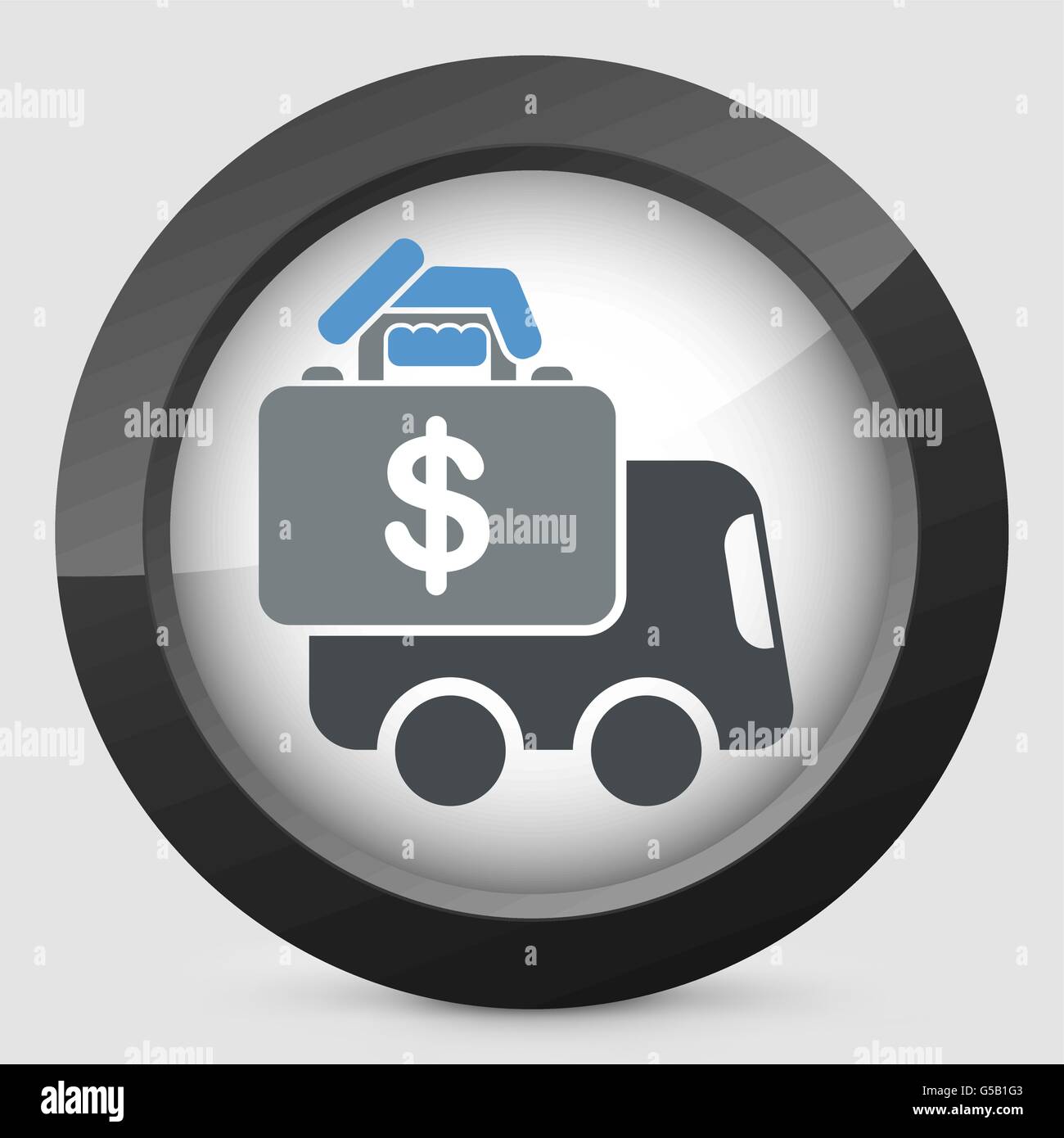 Money van transfer Stock Vector Image & Art - Alamy