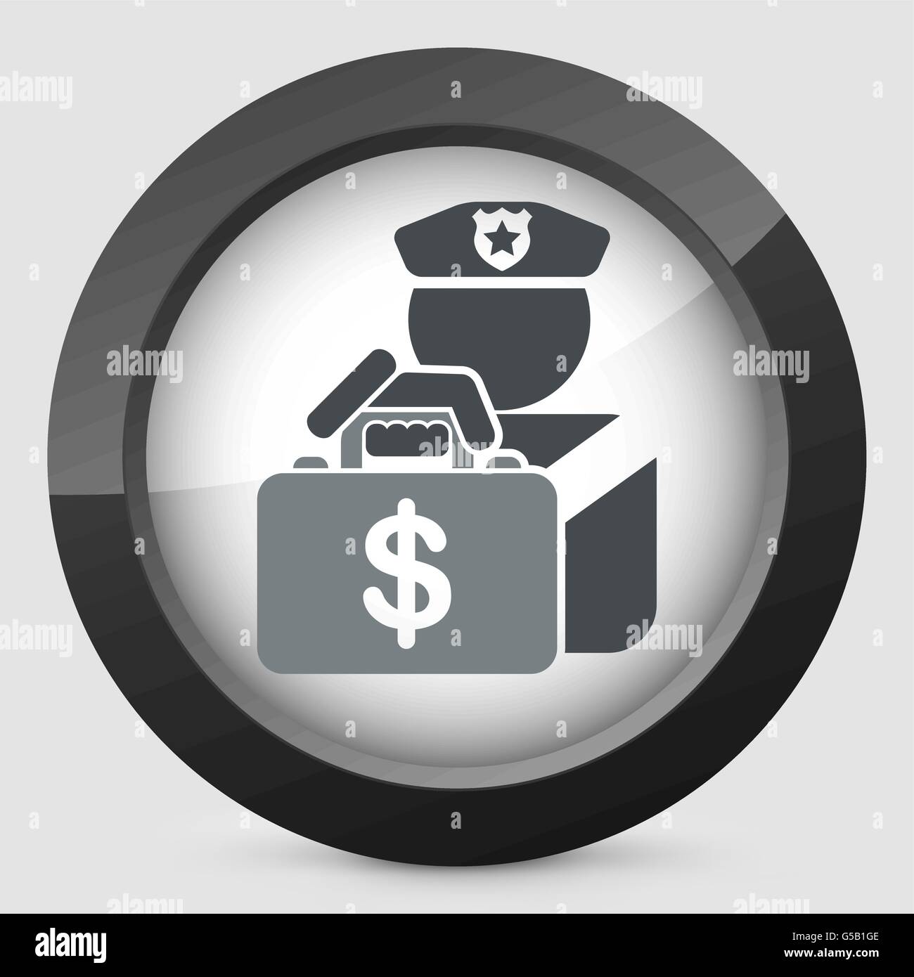 Bank raid Stock Vector Images - Alamy