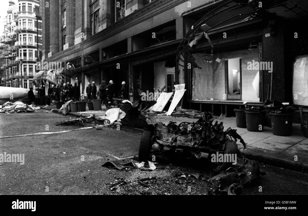 Harrods car bomb hi-res stock photography and images - Alamy
