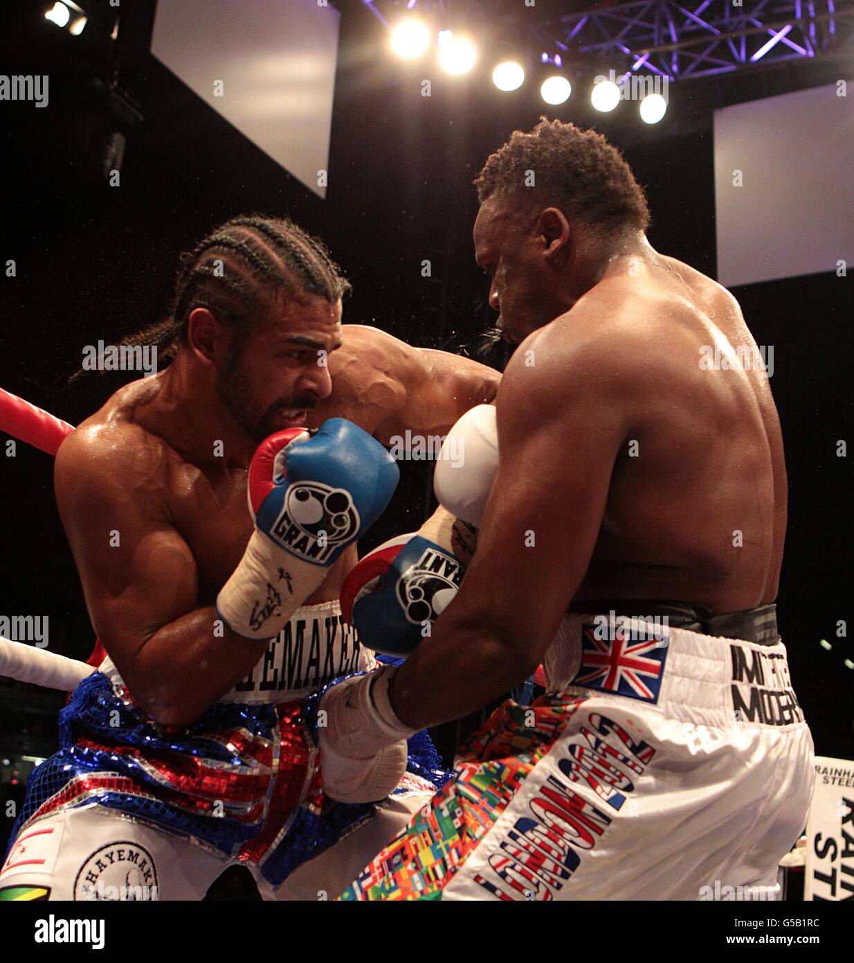 David haye chisora hi-res stock photography and images - Alamy