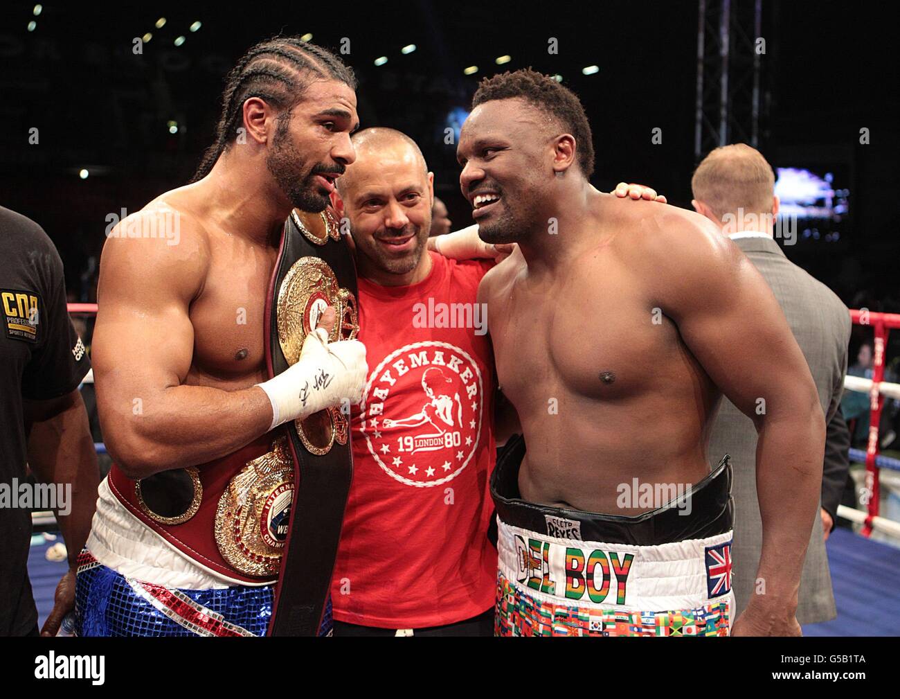 David haye chisora hi-res stock photography and images - Alamy