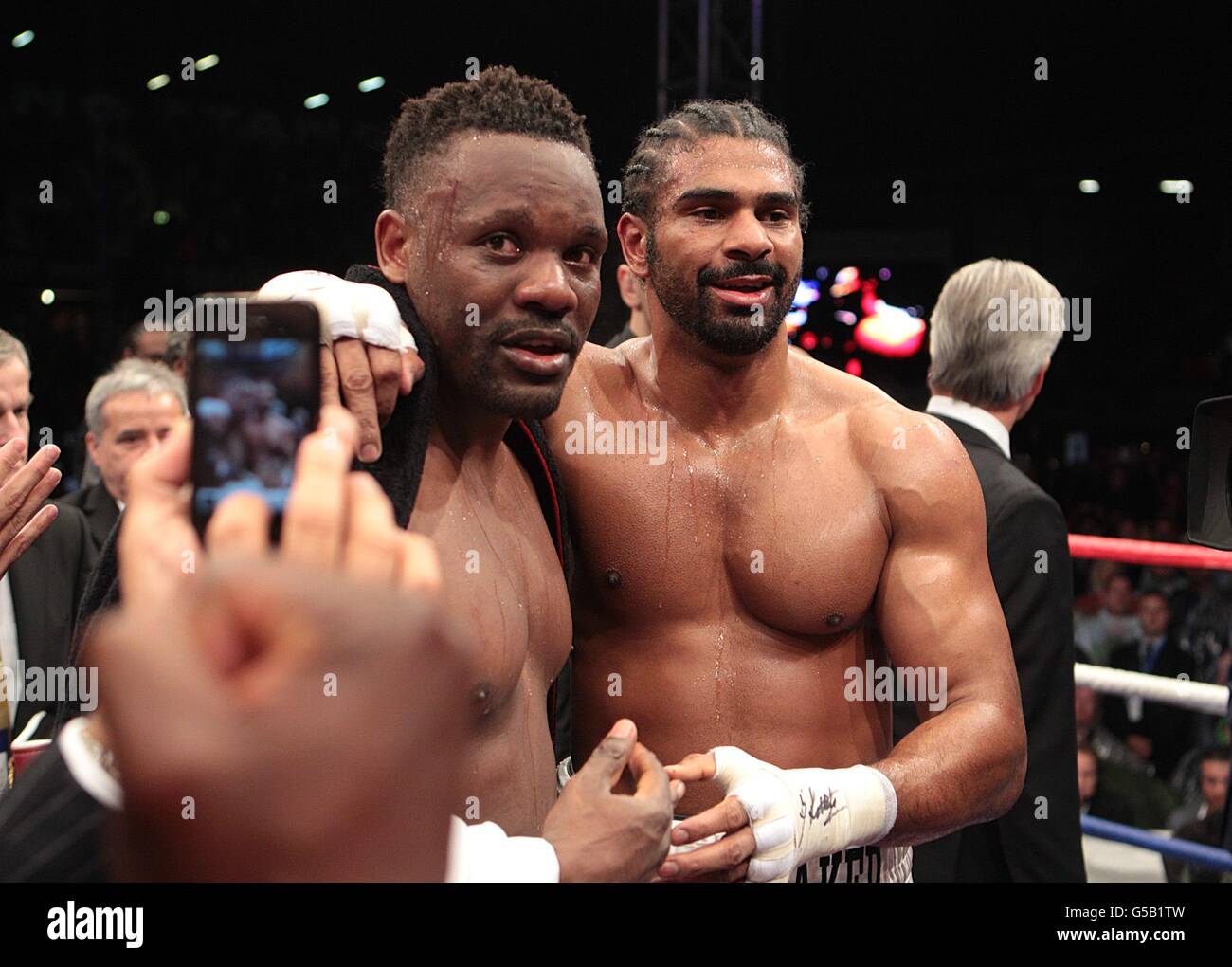 David haye david haye chisora hi-res stock photography and images - Alamy