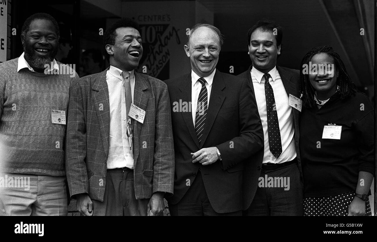 Keith vaz and diane abbott britains first black woman mp hi-res stock ...