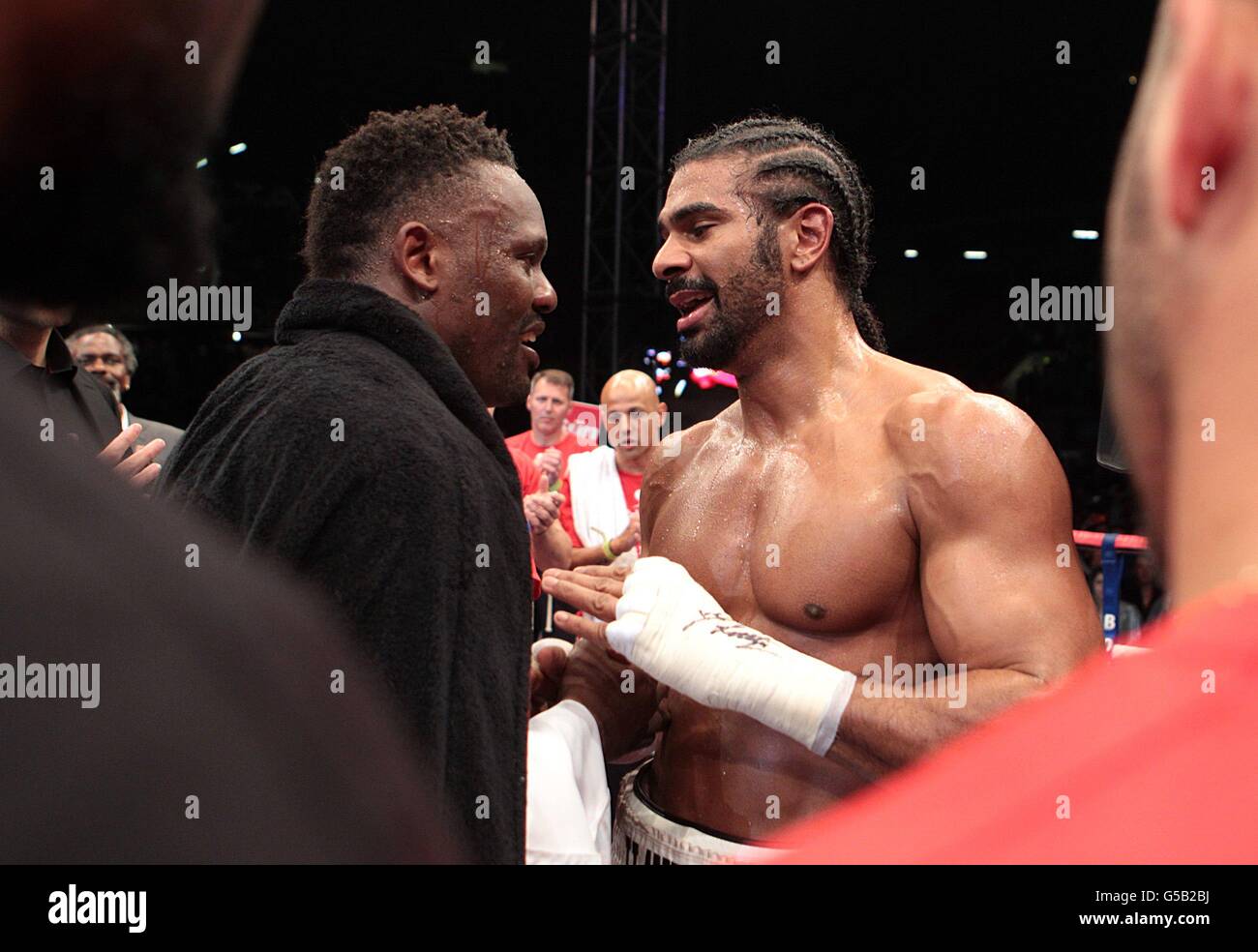 David haye v dereck chisora hi-res stock photography and images - Alamy