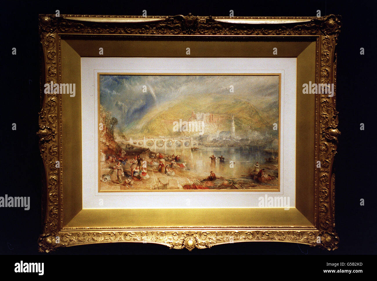 London Turner painting sale Stock Photo - Alamy