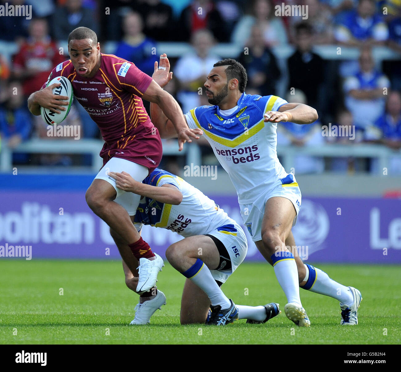 Rugby League - Stobart Super League - Warrington Wolves v Huddersfield ...