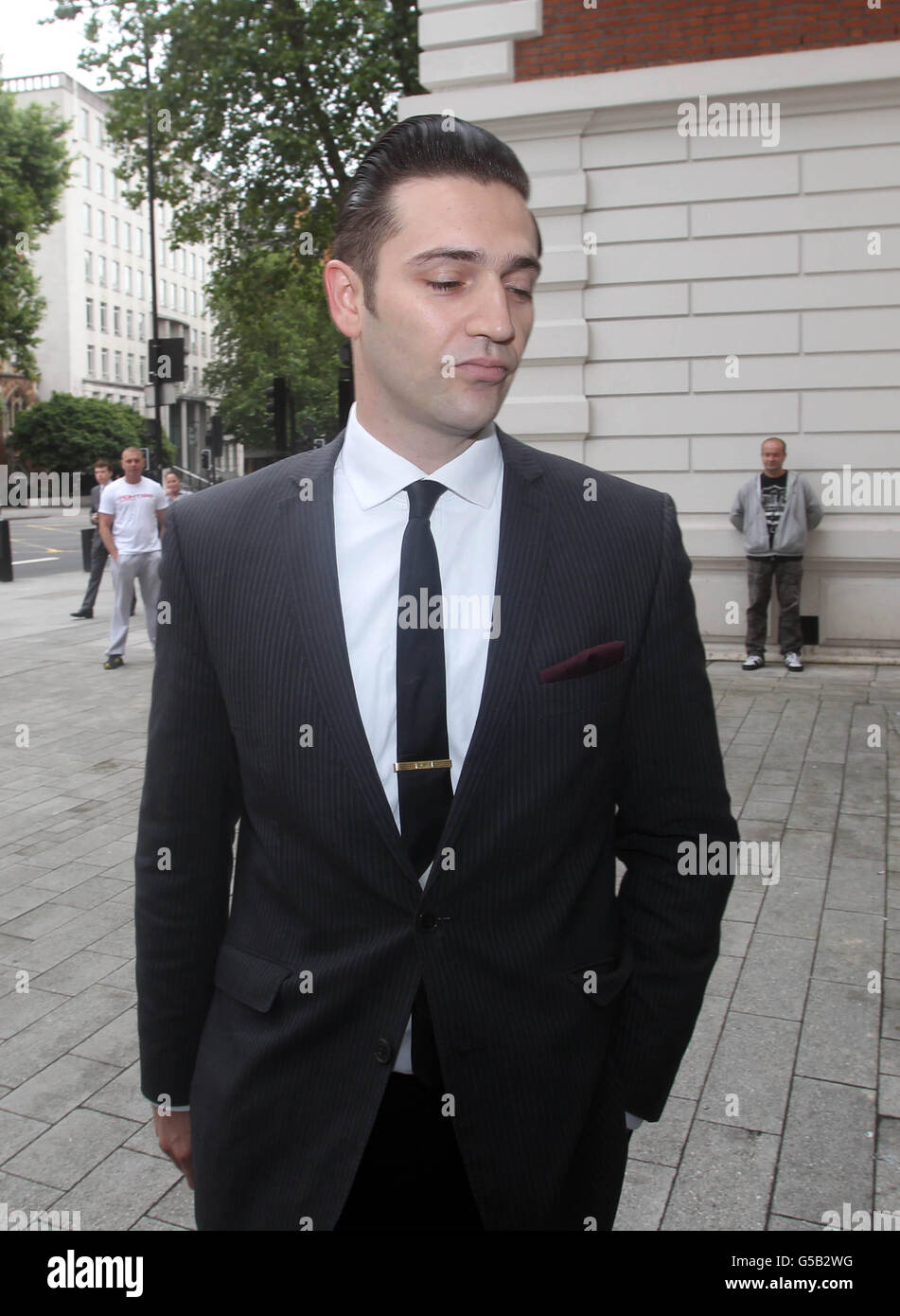 Reg Traviss arrives at Westminster Magistrates' Court where he is ...