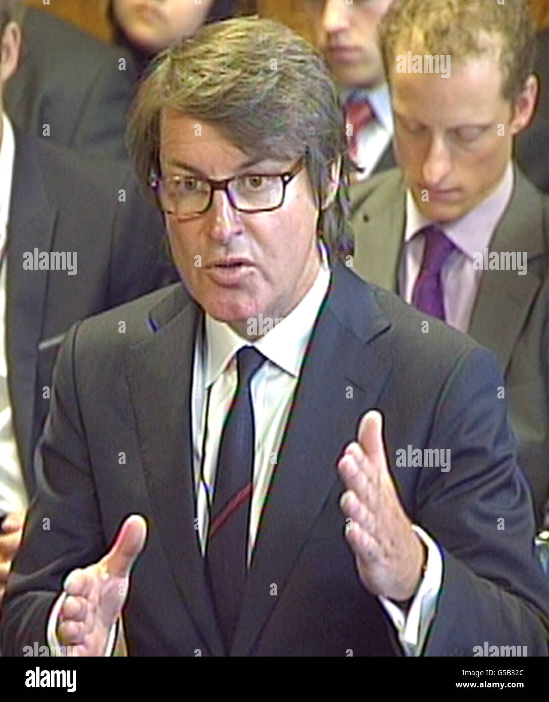 G4S chief executive Nick Buckles, gives evidence on Olympic security ...
