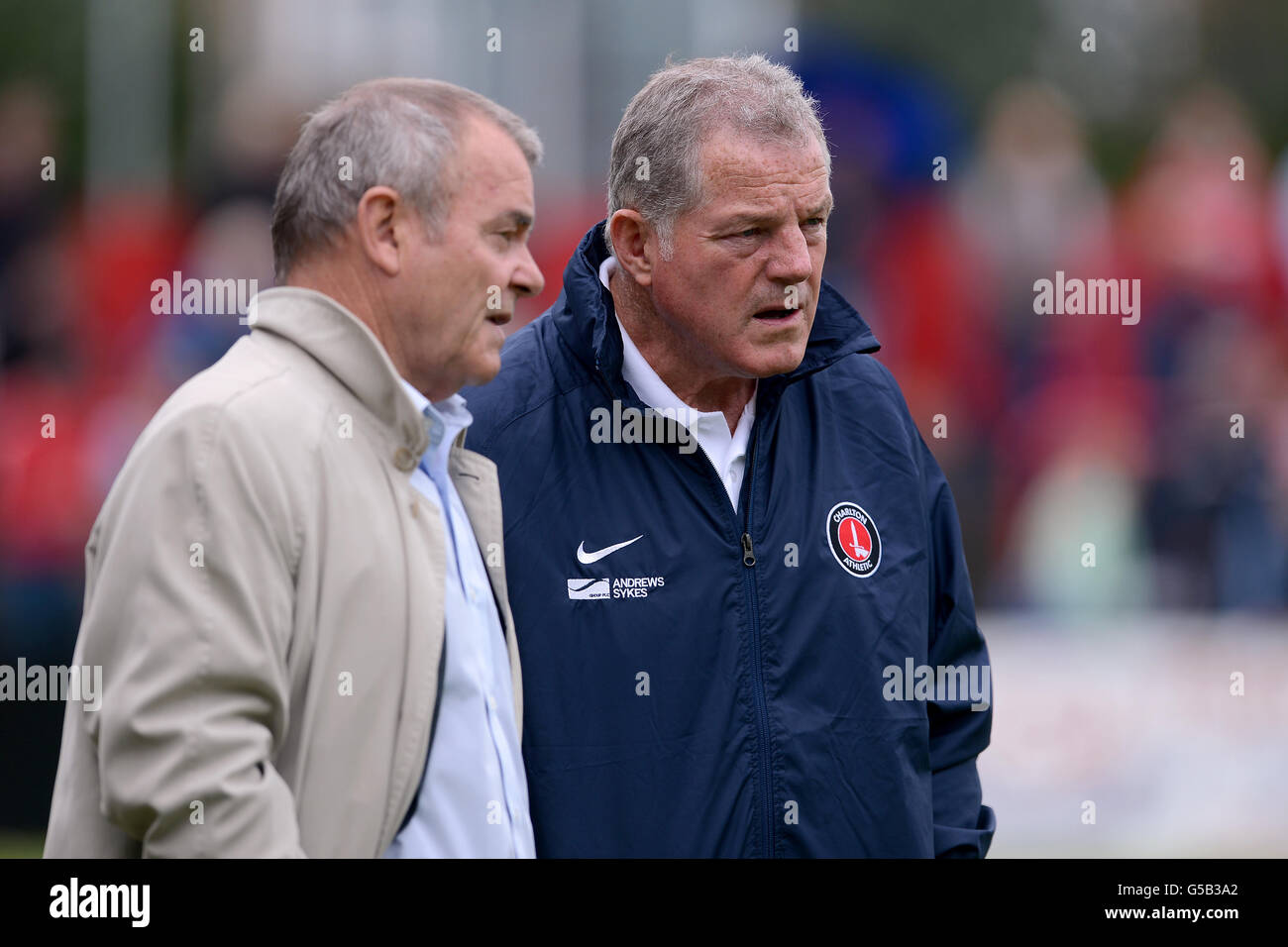 Charlton Athletic Football Advisor Keith Peacock High Resolution Stock ...