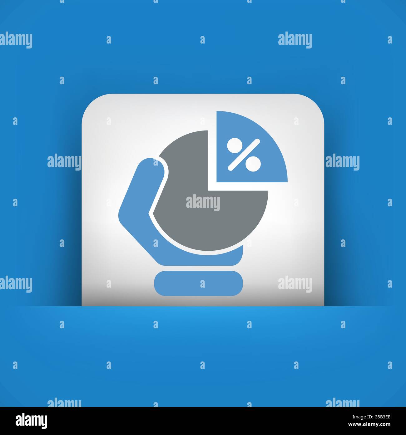 Portion chart icon Stock Vector Image & Art - Alamy