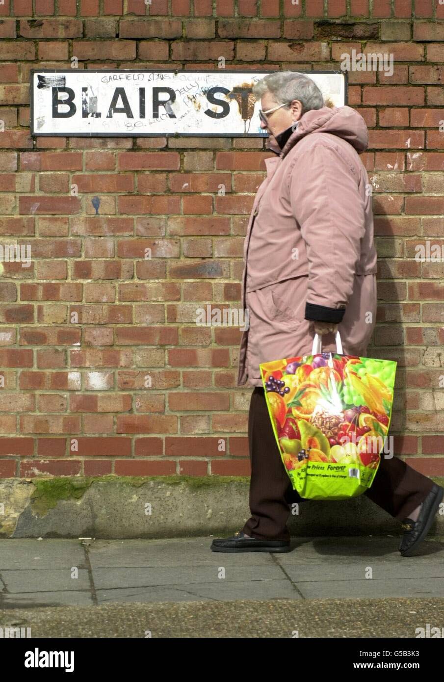 Blair Street Tower Hamlets Stock Photo - Alamy