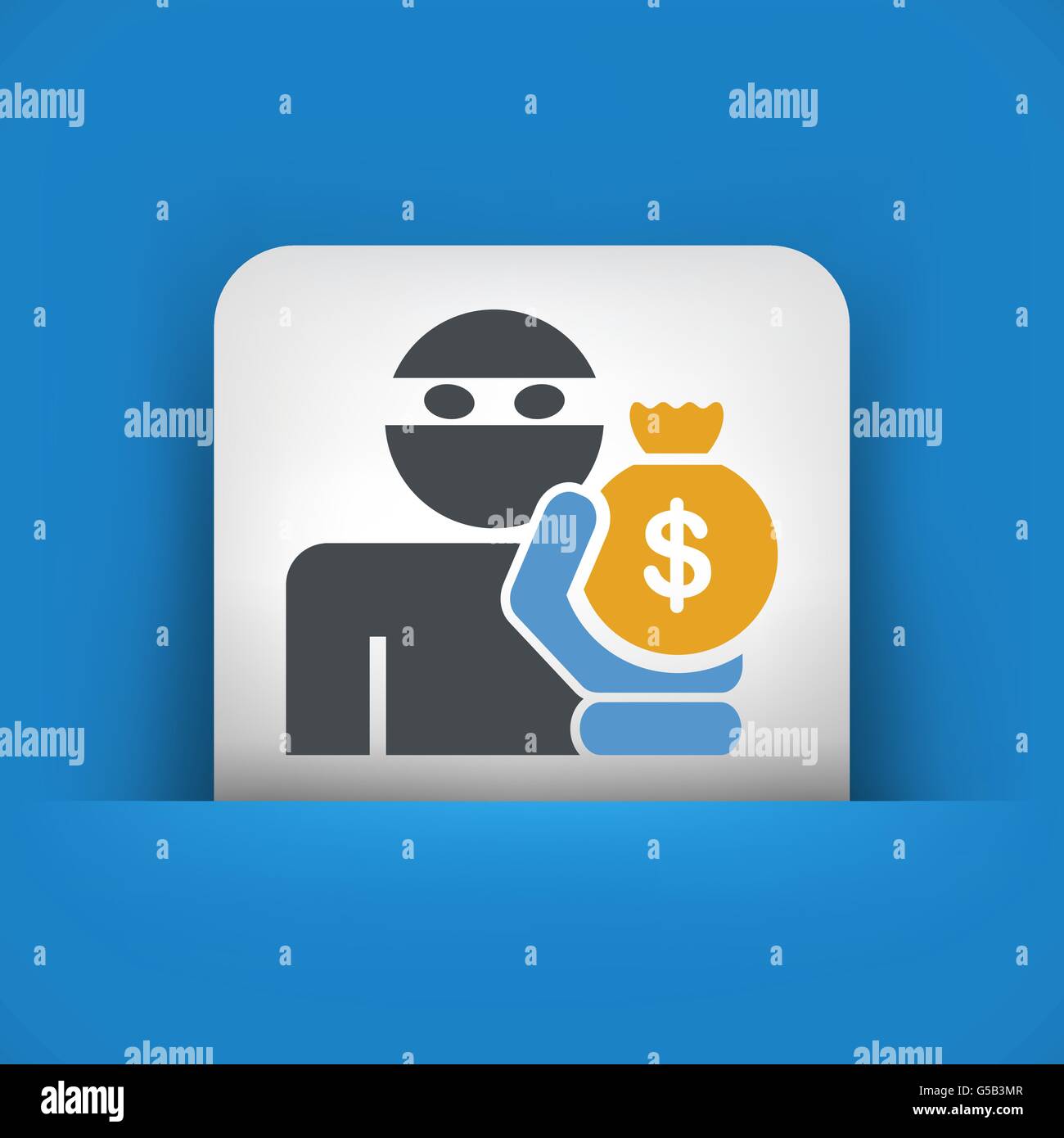 Masked Thief Stock Vector Images Alamy