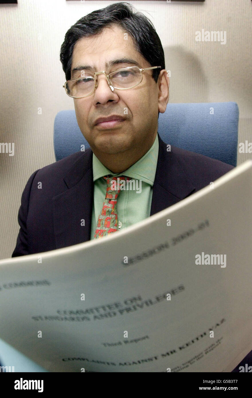 Elizabeth filkin cleared mr vaz hi-res stock photography and images - Alamy