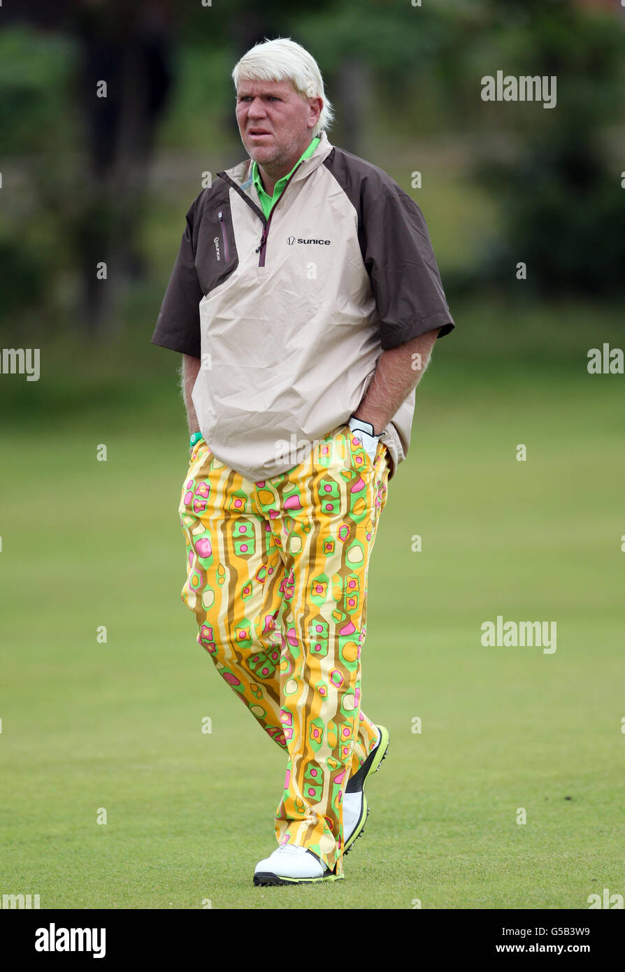 USA's John Daly during the fourth practice day for the 2012 Open ...
