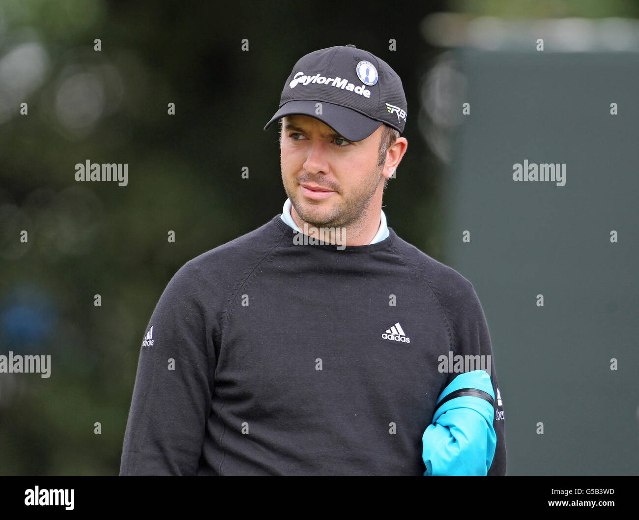 Scotland's Martin Laird during the fourth practice day for the 2012 ...