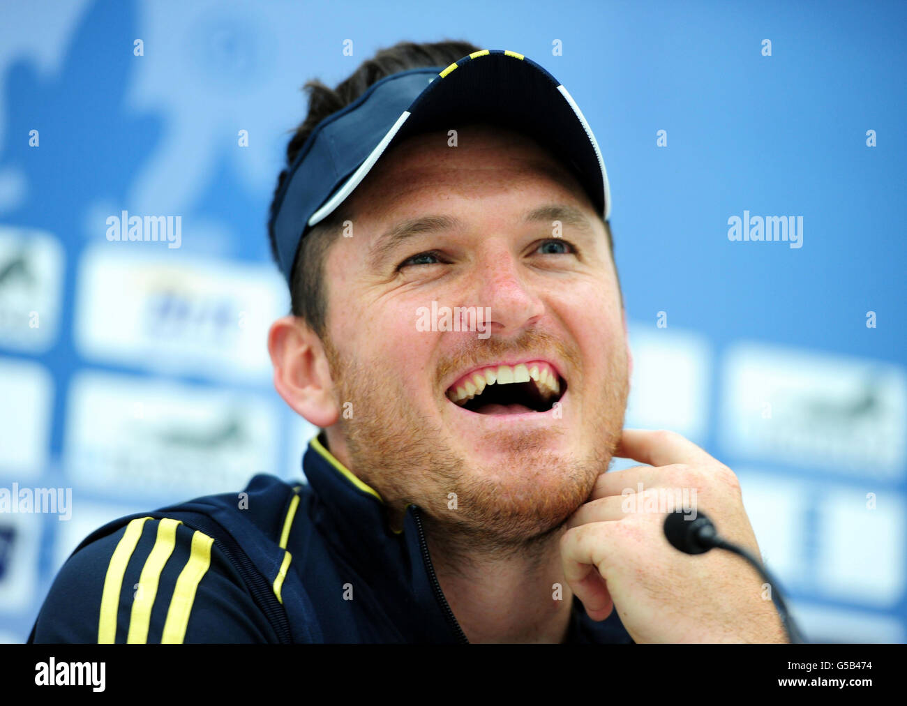 South Africa's Captain Graeme Smith in a relaxed mood during a Press ...