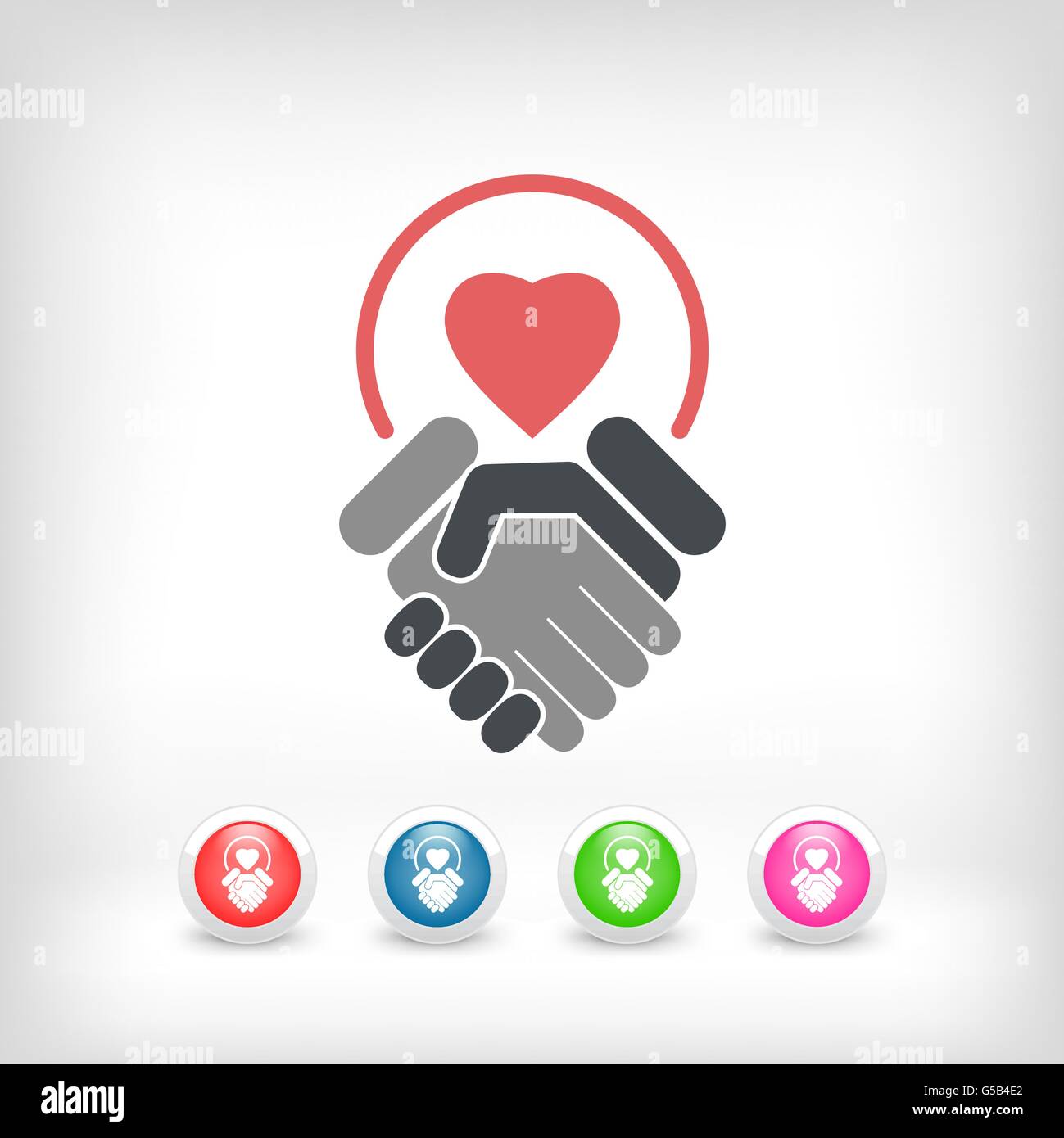 Lovers union icon Stock Vector Image & Art - Alamy