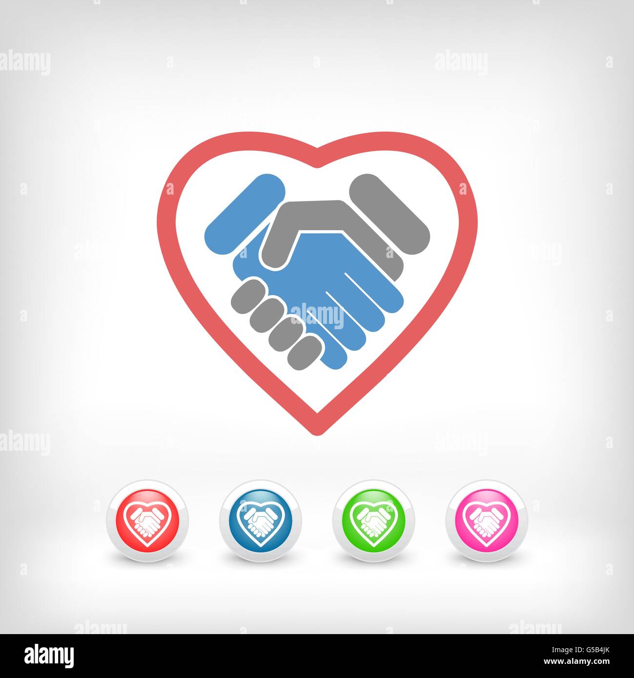 Shake hand marriage couple hi-res stock photography and images - Alamy
