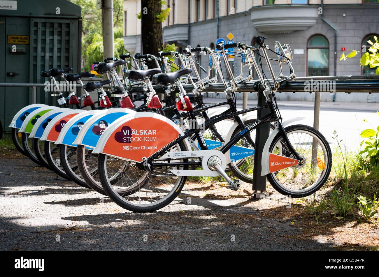 Bike rental bikes hi-res stock photography and images - Alamy